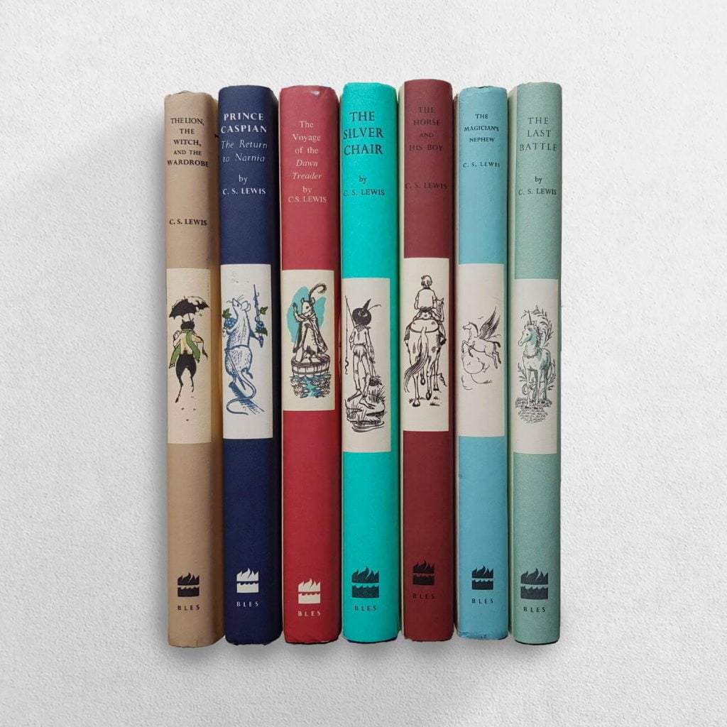 The Chronicles Of Narnia Complete Set Of The Facsimile Editions ...