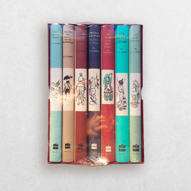 The Chronicles Of Narnia Complete Set Of The Facsimile Editions ...