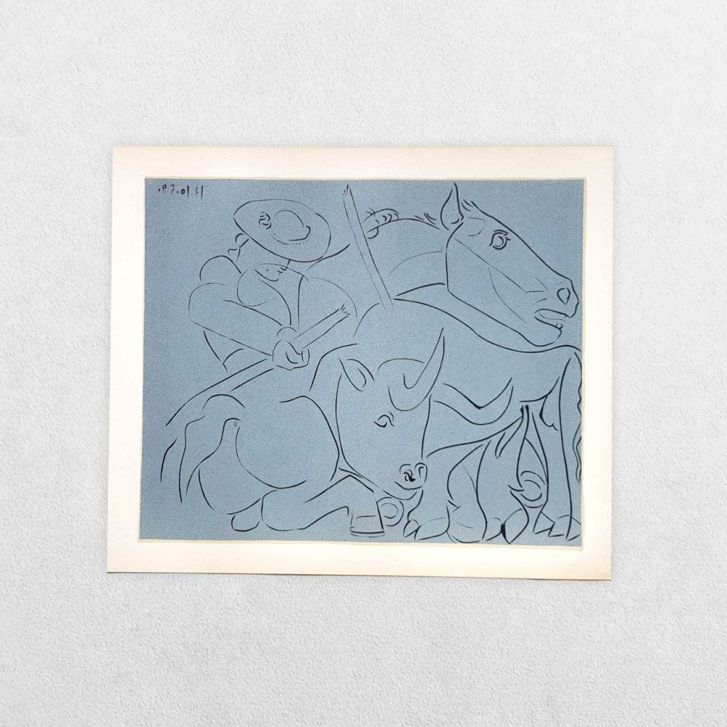 Pablo Picasso: Linogravures: La Pique Cassee - Hornseys Gallery - Ripon ...