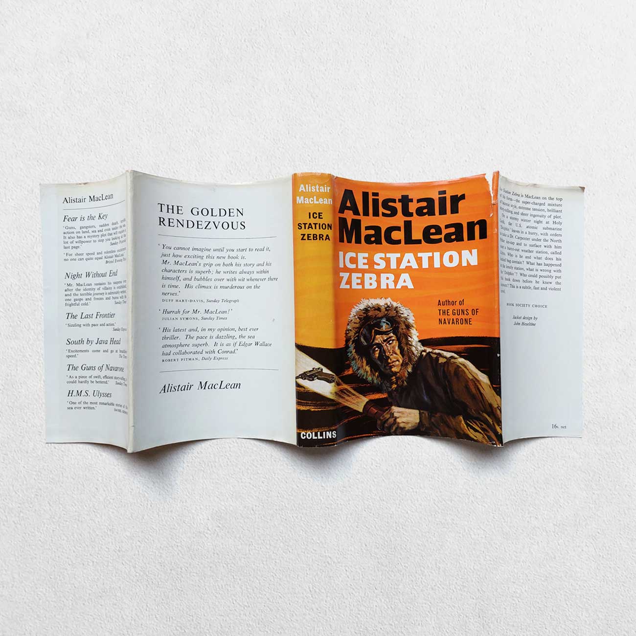 Ice Station Zebra Signed by Alistair Maclean - Hornseys Gallery - Ripon ...