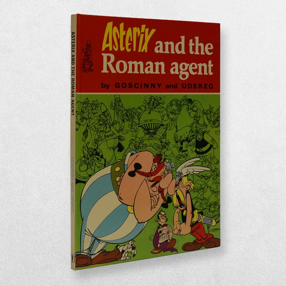 Asterix And The Roman Agent - First UK Edition - Hornseys Gallery ...