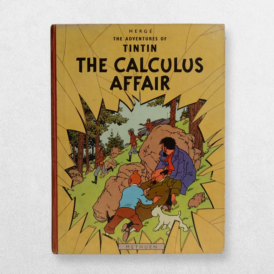 The Adventures Of Tintin - The Calculus Affair - First Edition - 1960 ...