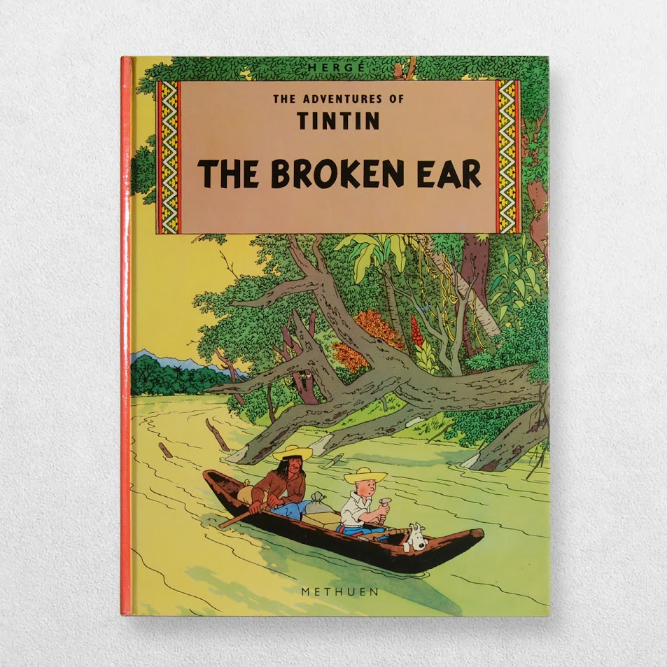 The Adventures Of Tintin - The Broken Ear - First Edition - 1975 ...