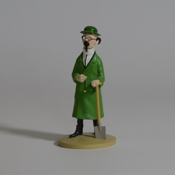 Professor Calculus With A Spade - Figurines Tintin La Collection ...
