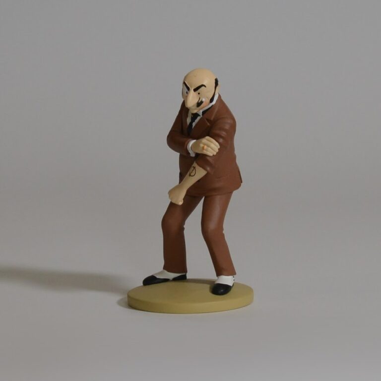 Rastapopoulos With The Tattoo - Figurines Tintin La Collection ...