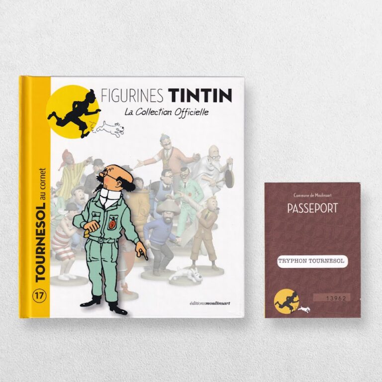Calculus With The Ear Trumpet - Figurines Tintin La Collection ...