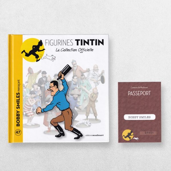 Bobby Smiles Menacing - Figurines Tintin La Collection Officielle - 47 ...