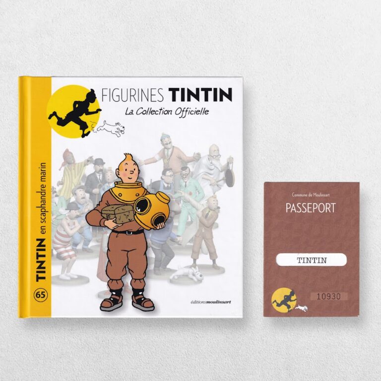 Tintin In A Diving Suit - Figurines Tintin La Collection Officielle ...