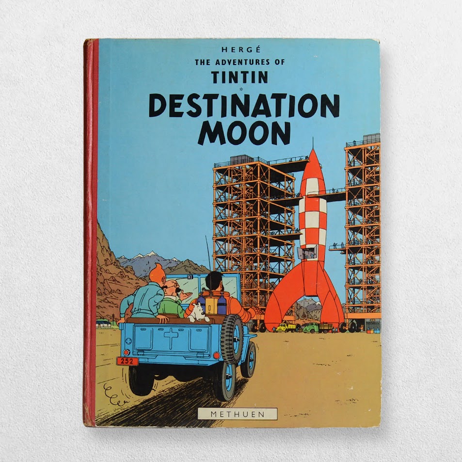 The Adventures Of Tintin - Destination Moon - First Edition - 1959 ...