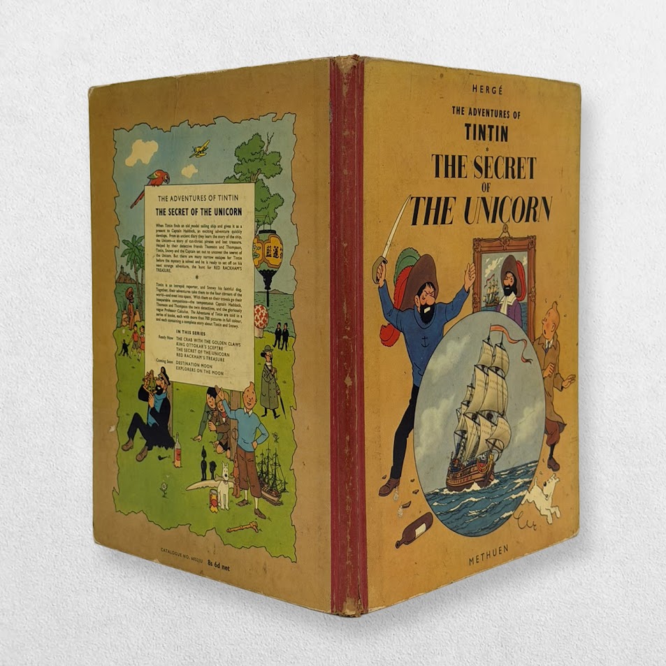 The Adventures Of Tintin - The Secret Of The Unicorn - First Edition ...